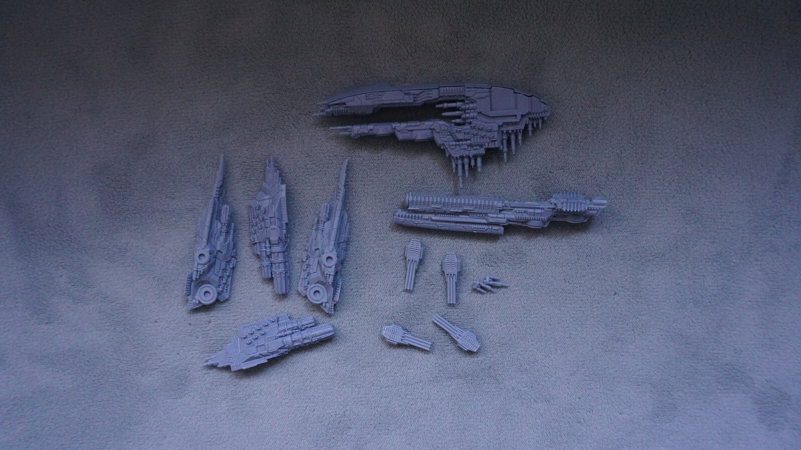 Dropfleet Commander UCM Avalon / Perth kickstarter alternative sculpt ...