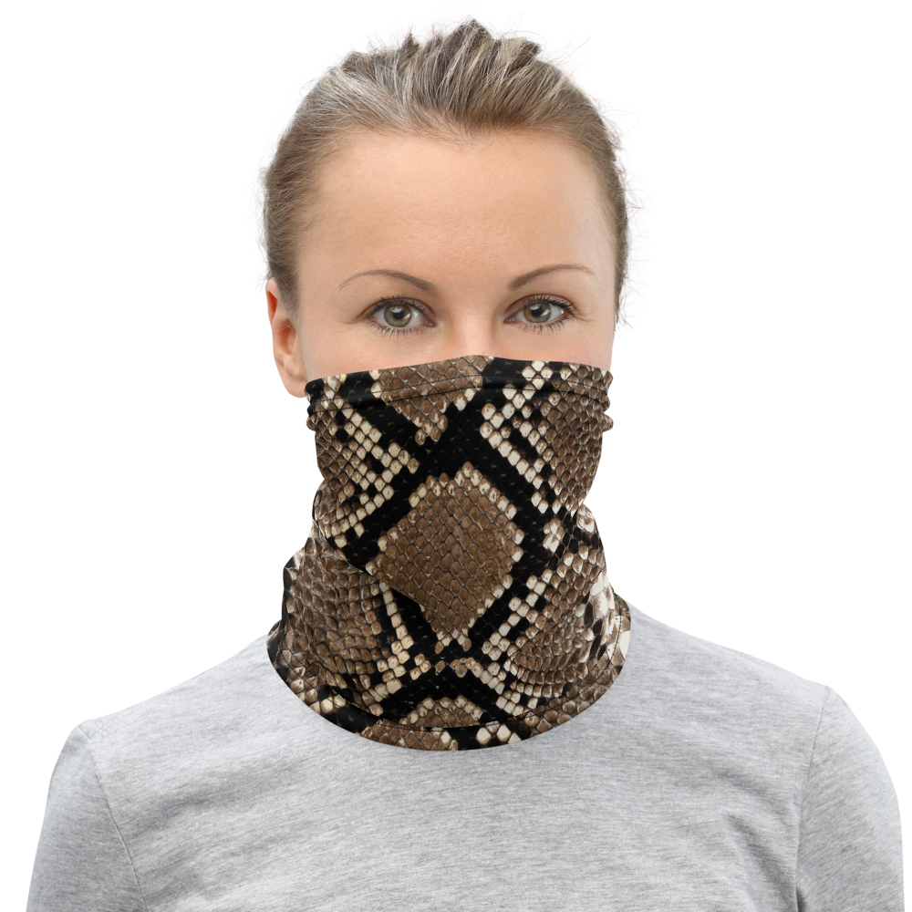 Photorealistic Kaleidoscope Python Snake Skin Neck Gaiter | eBay