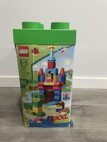 LEGO DUPLO Giant Tower XXL 180/200 Pieces 10557 ~330 Pcs Inside~ | eBay