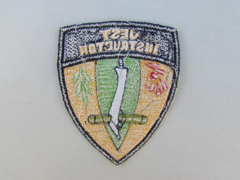 ORIGINAL THEATER MADE JUNGLE SURVIVAL SCHOOL JEST PATCH USAF USMC NAVY ...