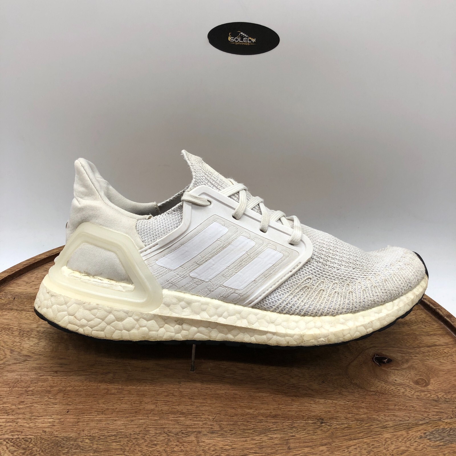 Adidas Womens Ultraboost 20 EG0713 Triple White Runni… - Gem