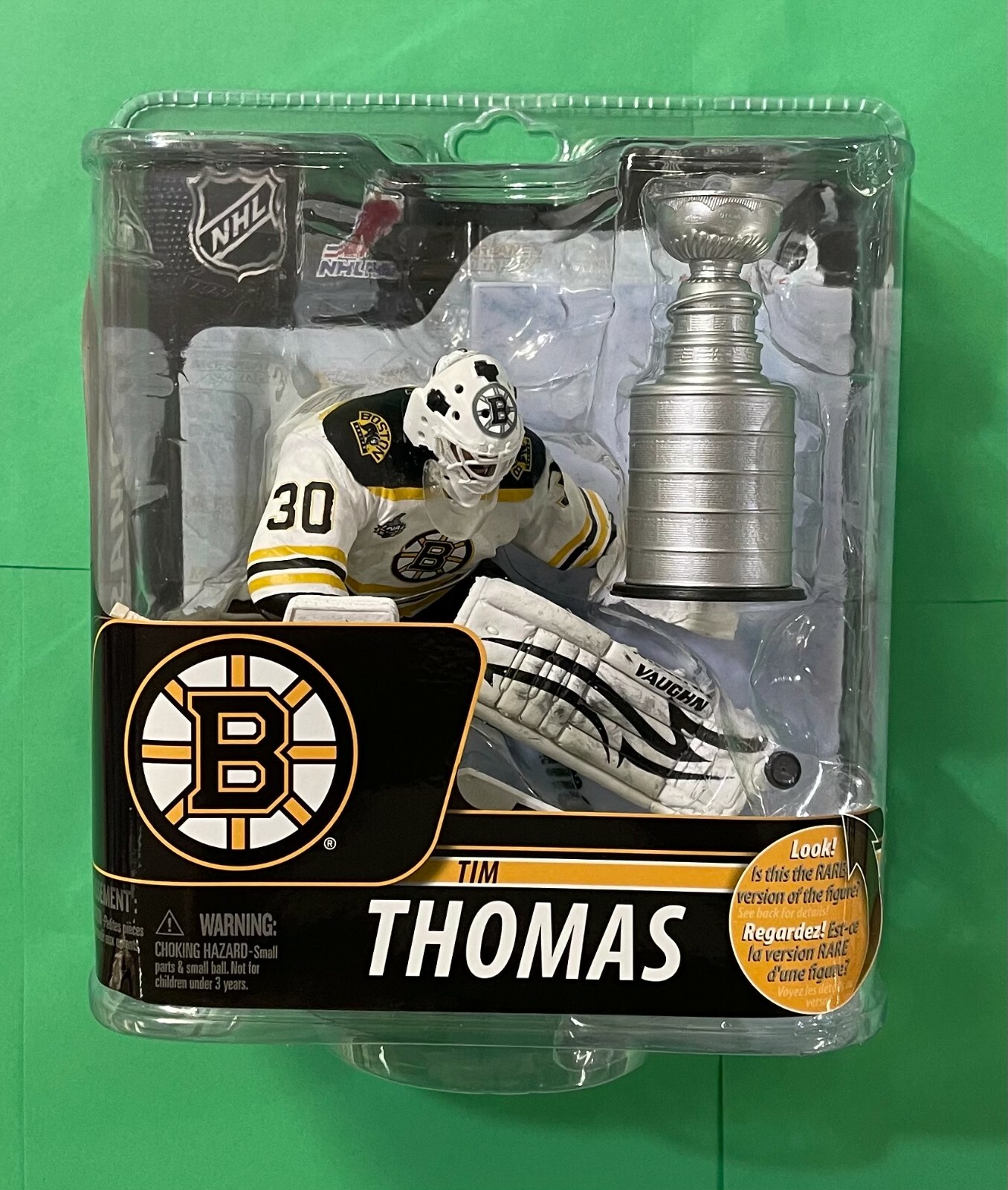 TIM THOMAS W/ STANLEY CUP MCFARLANE FIGURE NHL 29 BOSTON BRUINS | eBay
