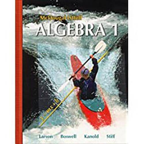 McDougal Littell Algebra 1 (McDougal Littell Mathematics) - VERY GOOD ...