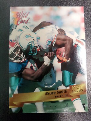 1993 Wild Card Bruce Smith card #30 | eBay