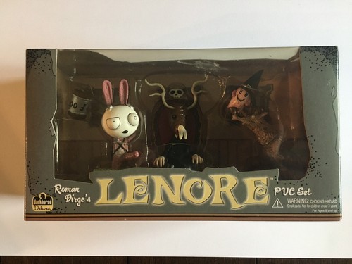 Dark Horse Deluxe Roman Dirge's LENORE PVC 3 figure set - NEVER OPENED ...