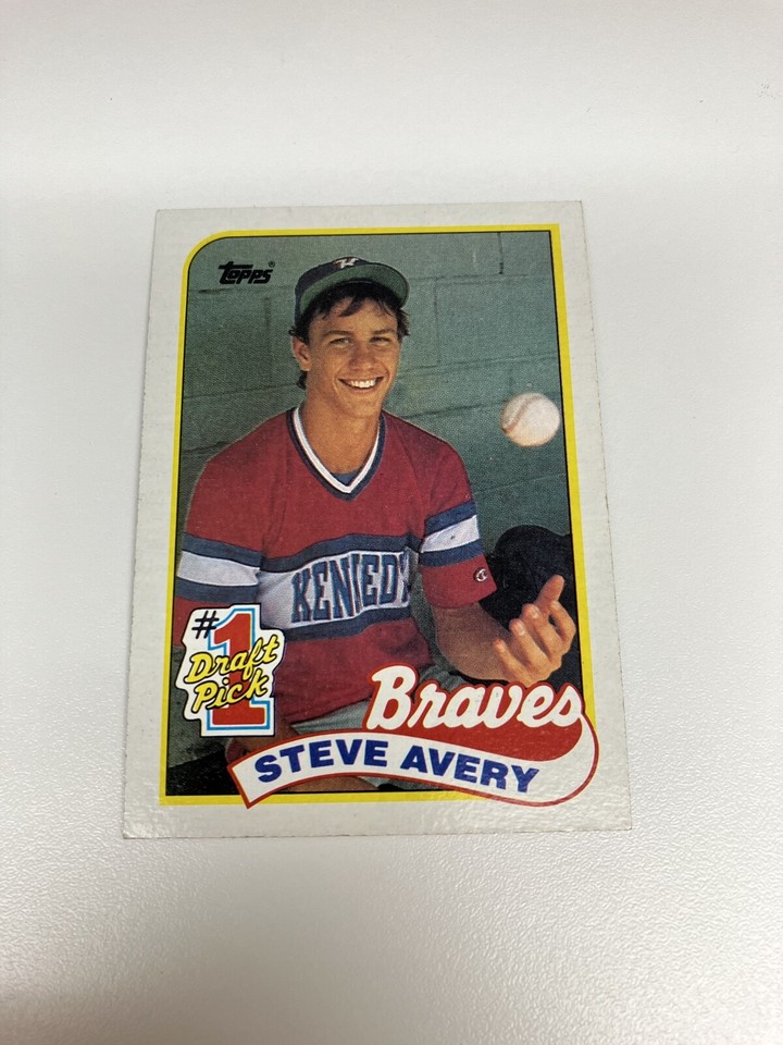 STEVE AVERY #784 - 1989 Topps - Atlanta Braves Rookie Baseball Card ...