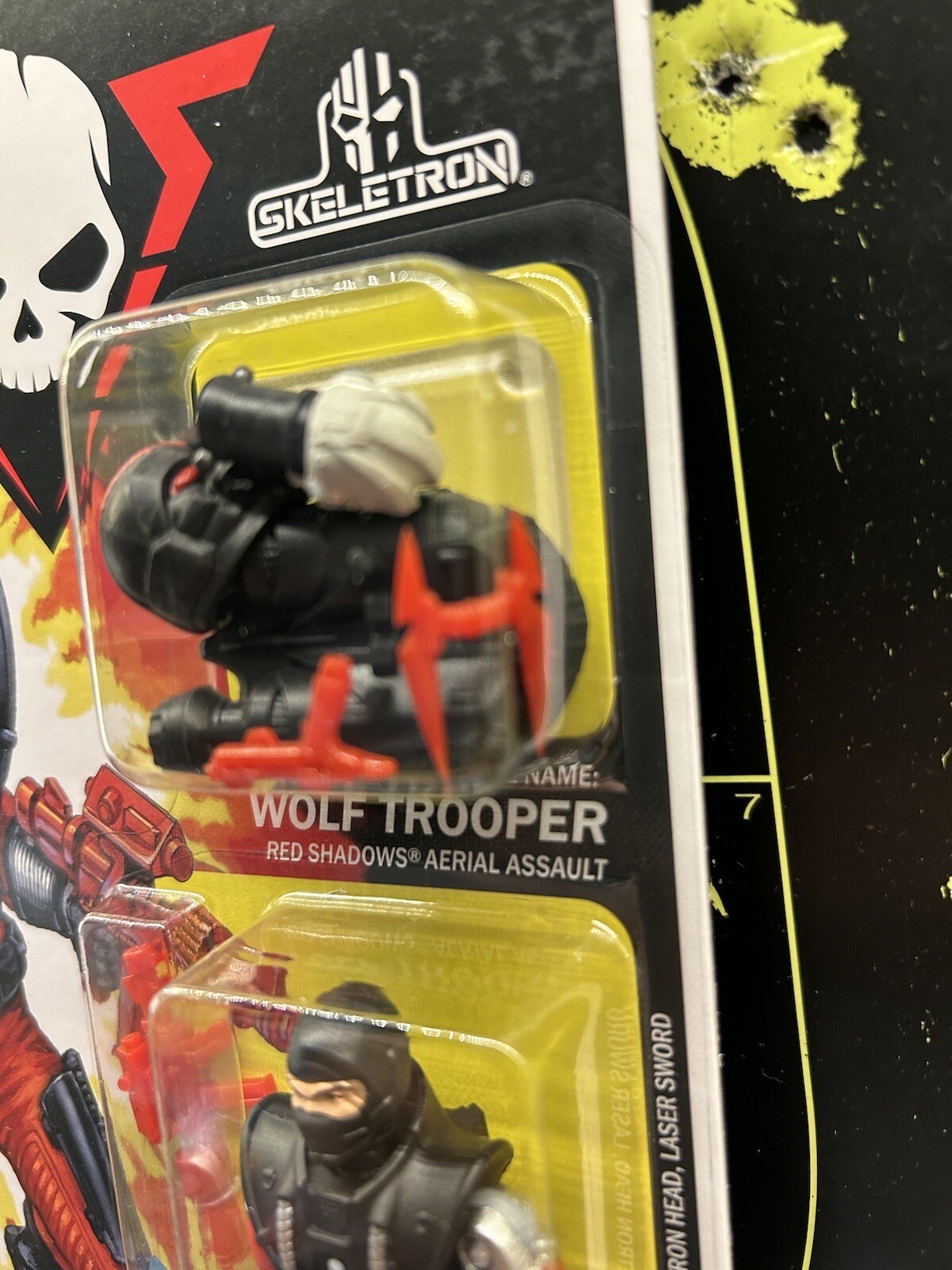 Roboskull MK II Red Shadows Carded MOC Wolf Trooper Skeletron Action ...