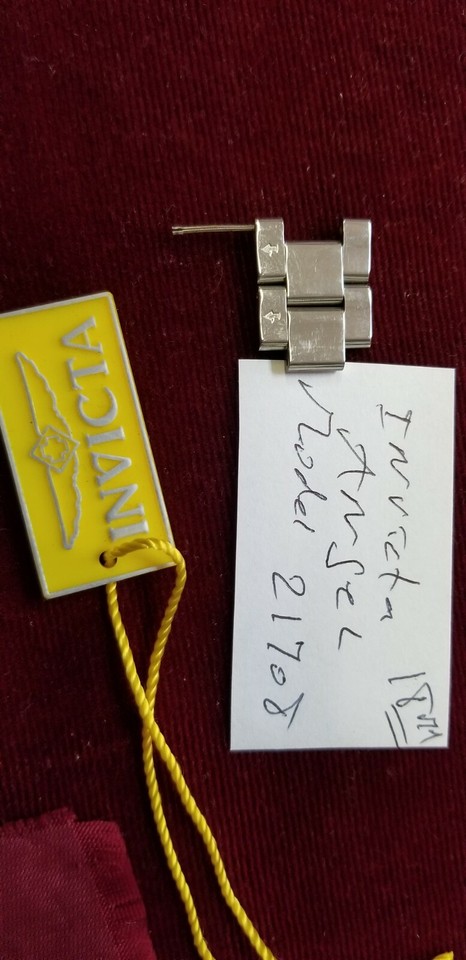 2 INVICTA ANGEL WATCH LINKS 18 MM TWO TONES FOR MODEL 21708 and other ...