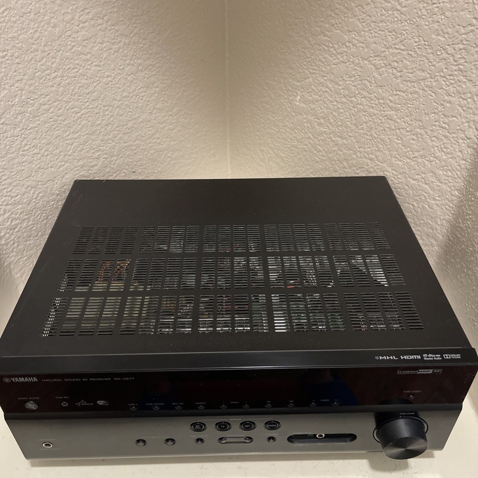 Yamaha RX-V677 7.2 Channel Audio Video Receiver Clean, Tested, and ...
