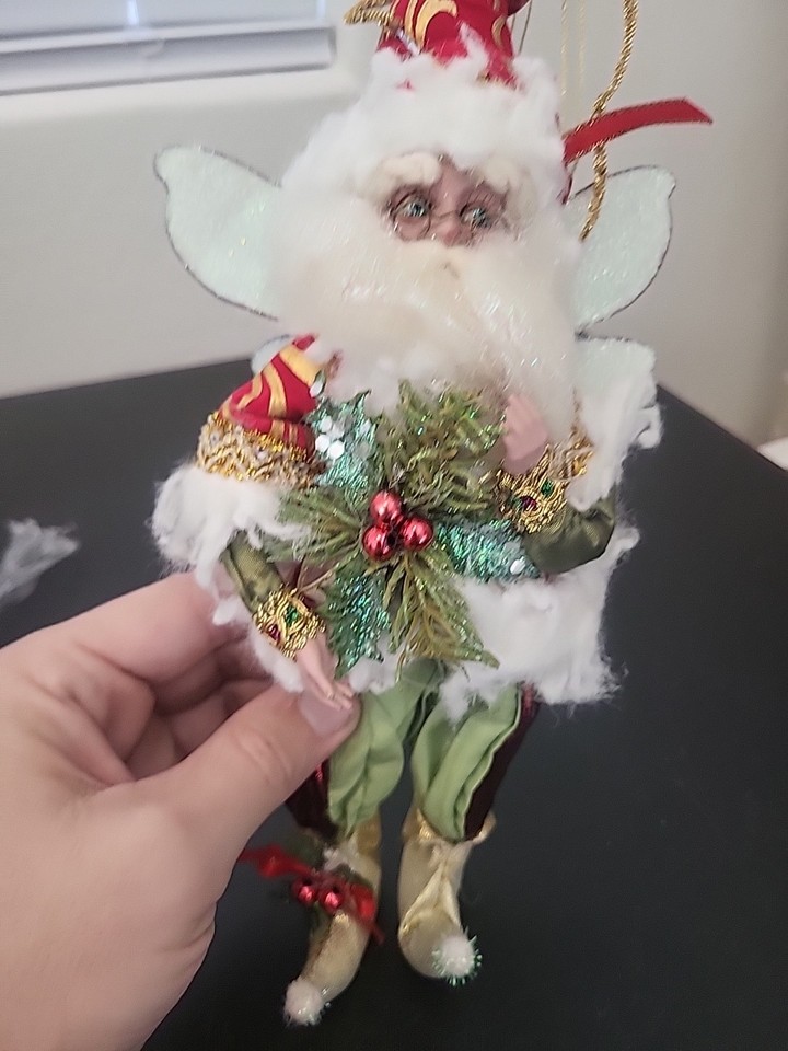 Mark Roberts Christmas Wreath Fairy - 12" Tall | eBay