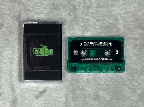 The Raconteurs - Help Us Stranger Green Cassette Tape Album Jack White ...