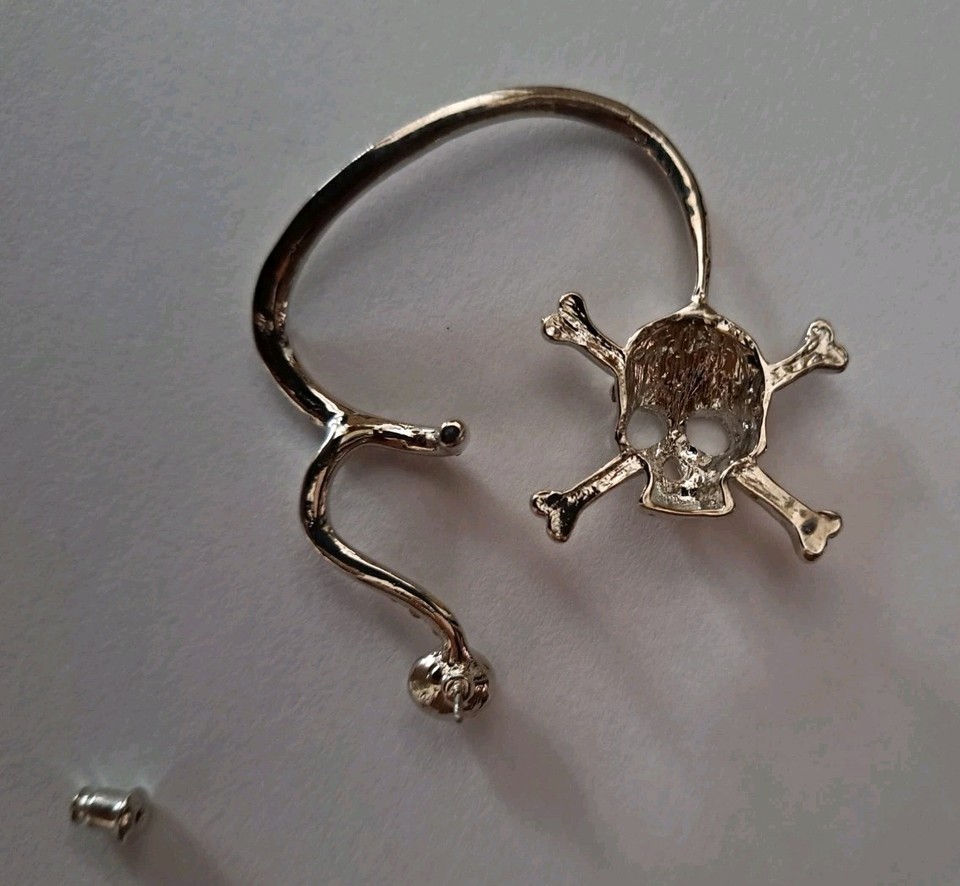 Skull ear cuff Jewlery | eBay