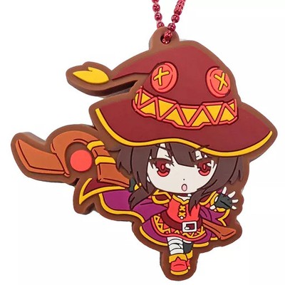 Keychain Mascot Character Megumin Rubber Movie Blessings To This ...