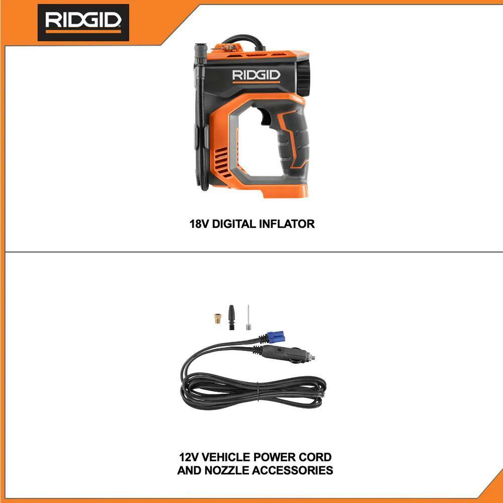 Ridgid R87044 Digital Inflator for sale online | eBay