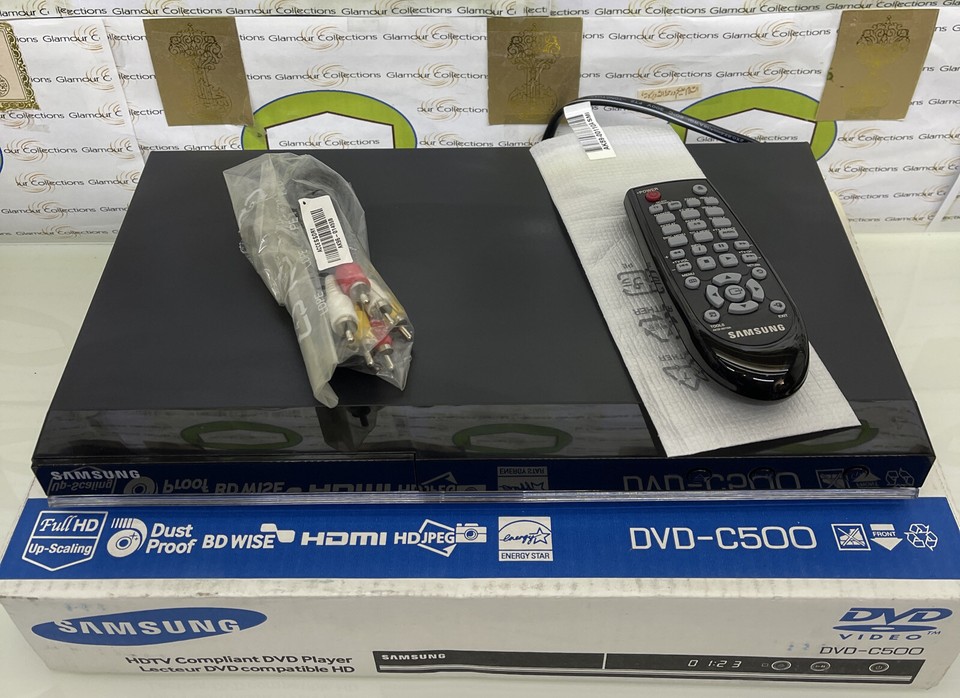 Samsung (DVD-C500) HDTV Compliant Upconverting DVD Player & HDMI (D1 ...