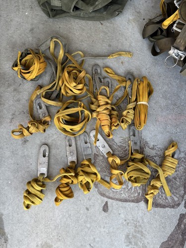 Canadian Paratrooper Airborne Static Line Hook w/ Strap For T-10 ...