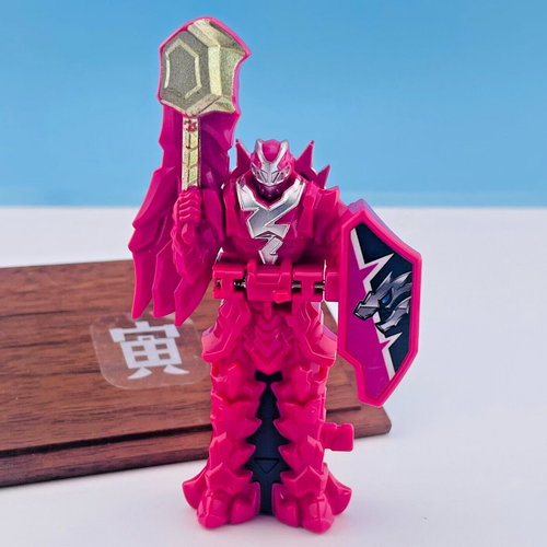BANDAI Power Rangers Dino Fury Ryusoulger DX Pink Ryu Soul Key Morpher ...