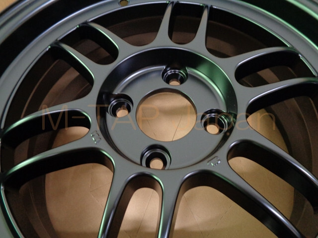 Set of 4 ENKEI Genuine RPF1 15x7.0 +35 4x100 MBK wheels 15x7 4x100 rims ...