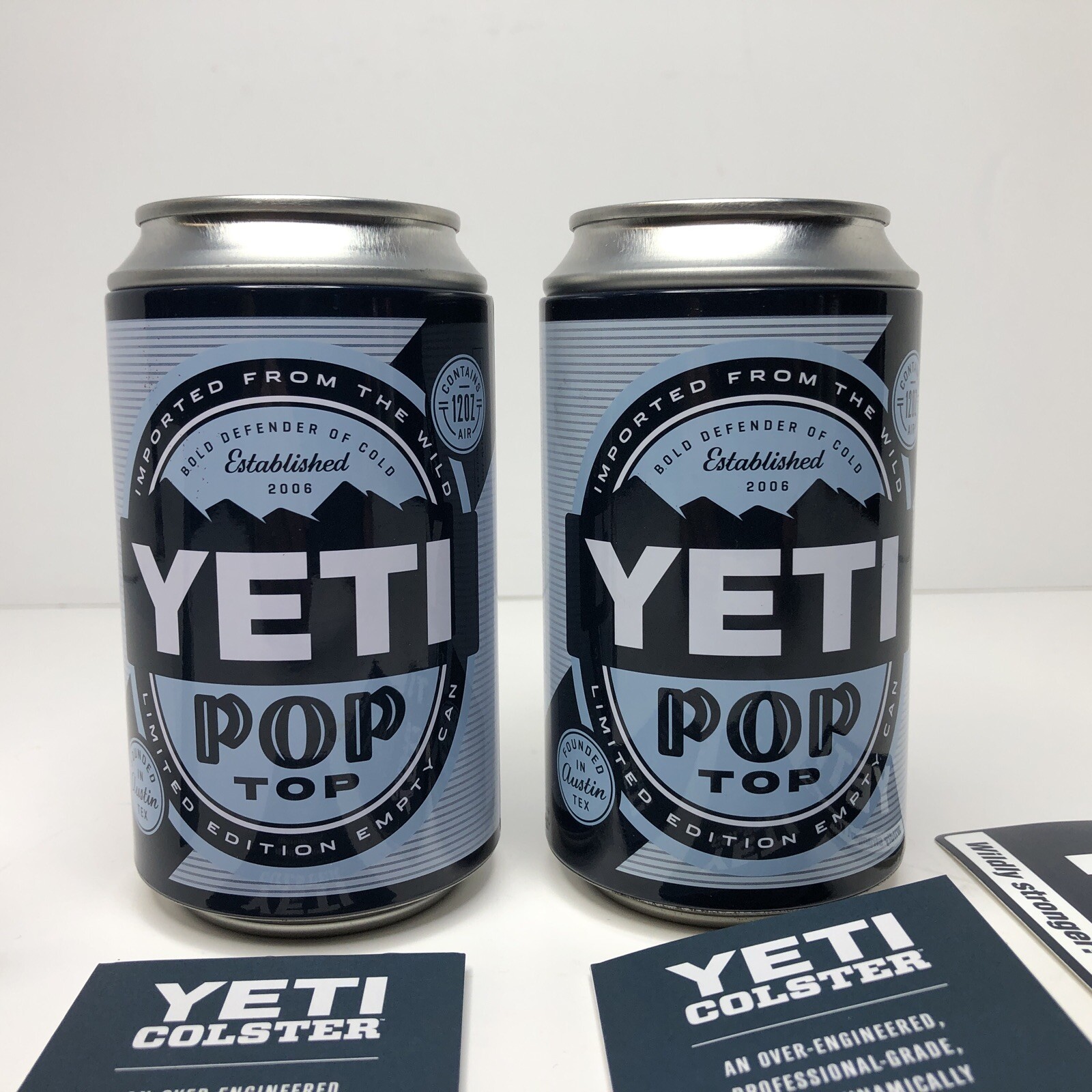 Yeti Pop Top Limited Edition Can (Lot of 2) New Free Ship | eBay