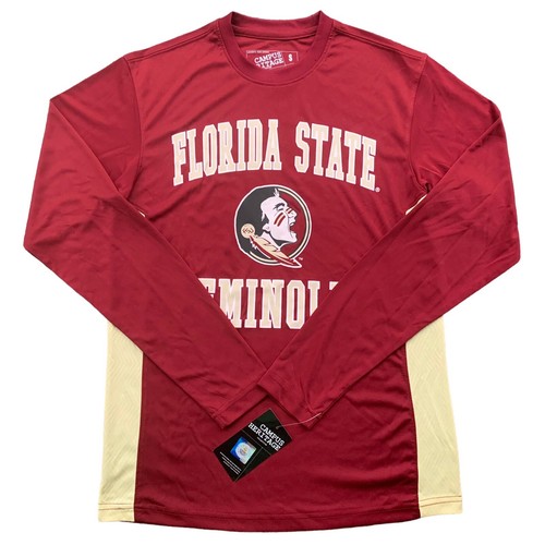 FSU Florida State University Crewneck Long Sleeve T Shirt Mens S Campus ...