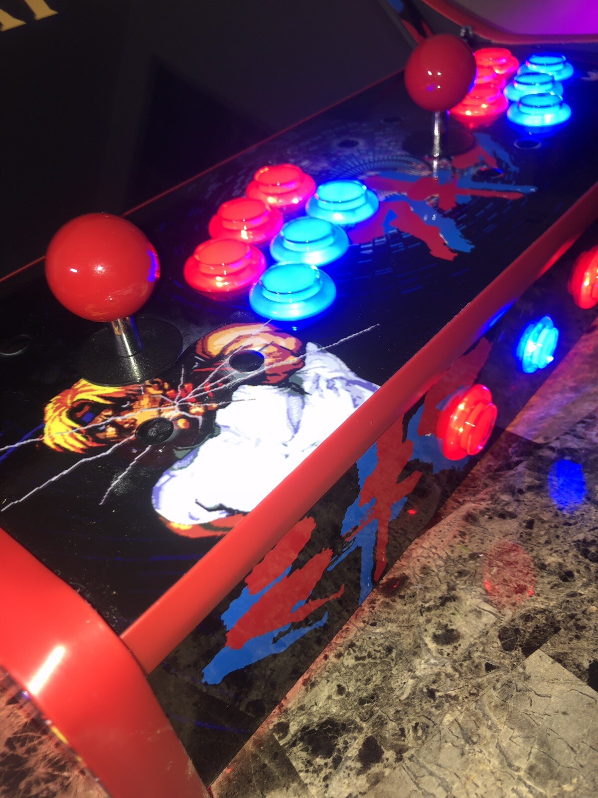 THE ULTIMATE CUSTOM Multicade Tabletop Bartop Arcade Cabinet Raspberry ...