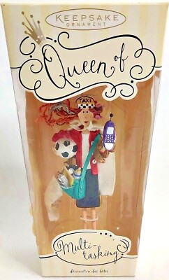 Hallmark 2004 Queen of Multi-Tasking - Keepsake Ornament MIB Sue Tague ...