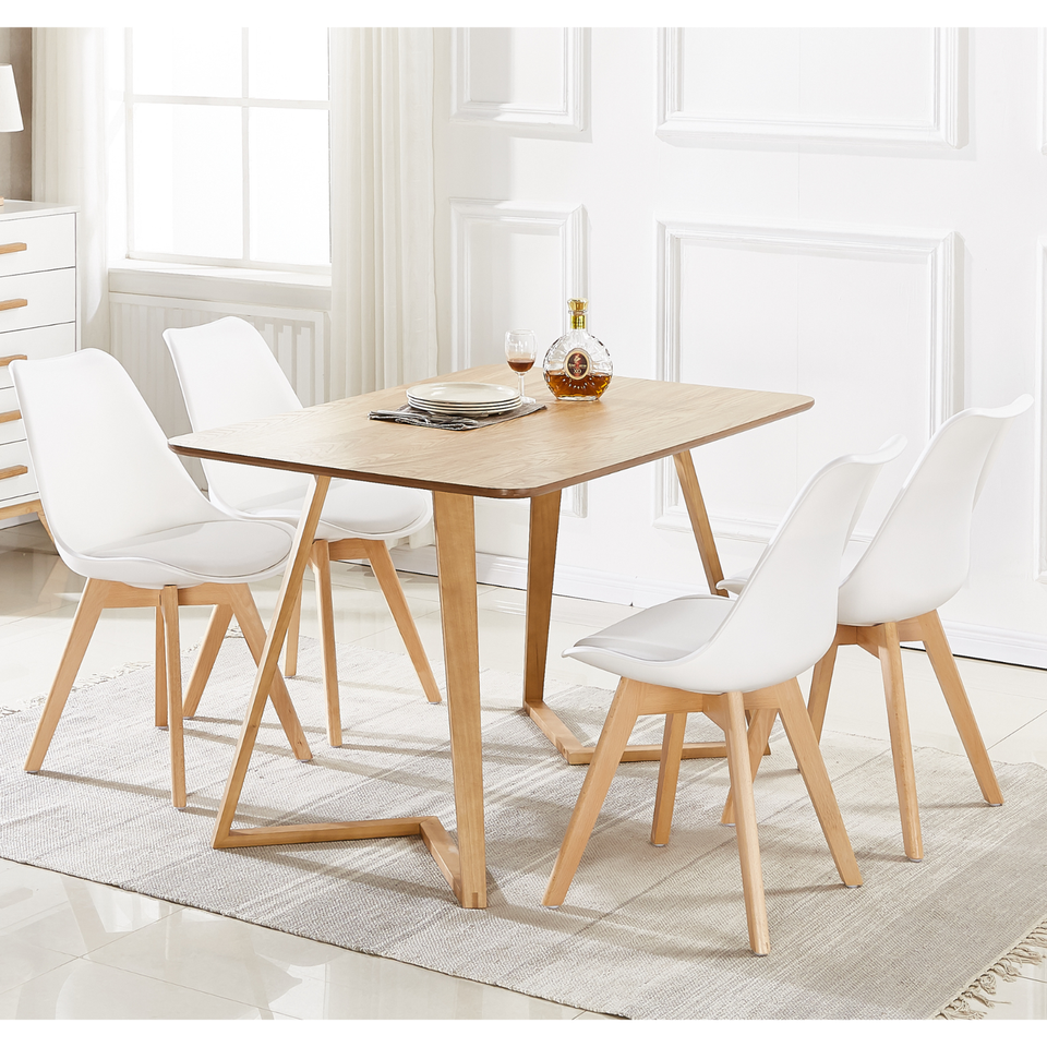 Dining Chair Modern Contemporary Scandinav Set of 1 / 2 / 4 / 6/ 8 ...