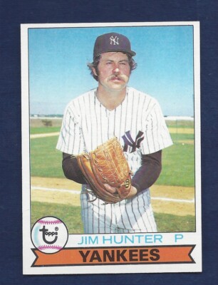 PACK FRESH RAZOR SHARP 1979 TOPPS #670 JIM HUNTER YANKEES .99 SHIP L849 ...