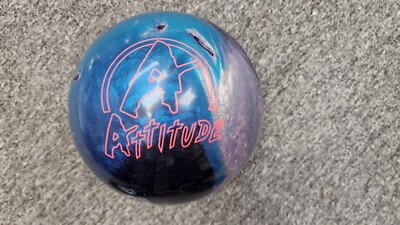15 lbs USED Brunswick ATTITUDE PEARL bowling ball | eBay