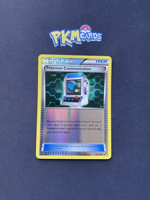 Pokémon TCG Pokemon Communication Black and White 99/114 Reverse Holo ...