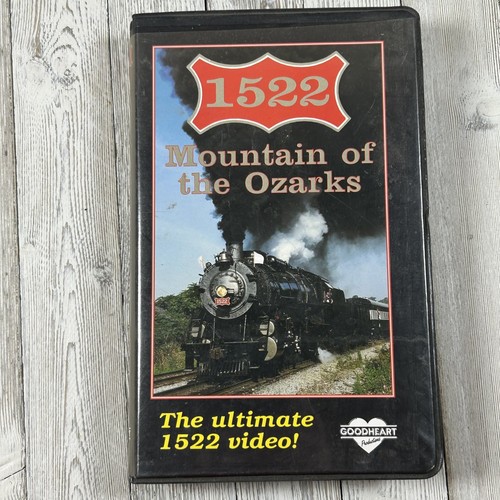 1522 Mountain of the Ozarks VHS 1997 Railroad Steam Locomotive ...