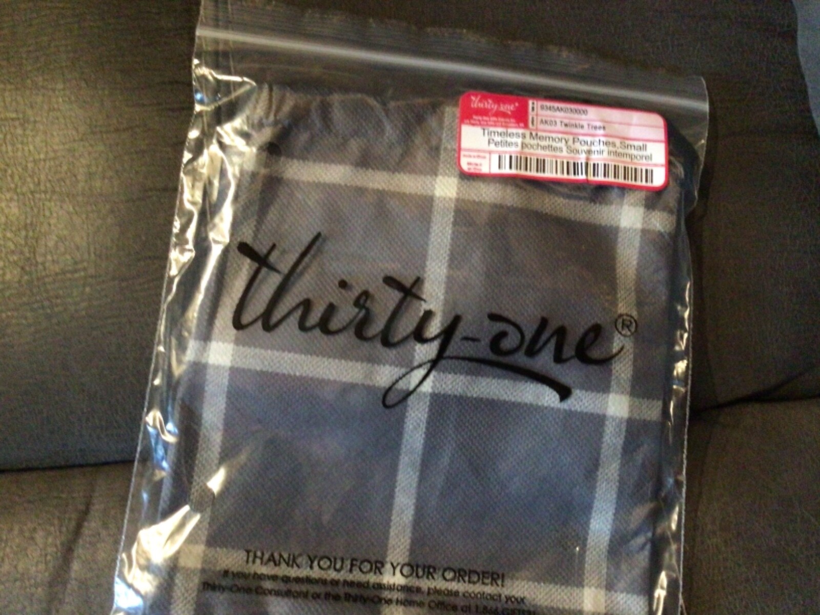 Thirty-One Timeless Memory Pouches SMALL -Twinkle Trees | eBay