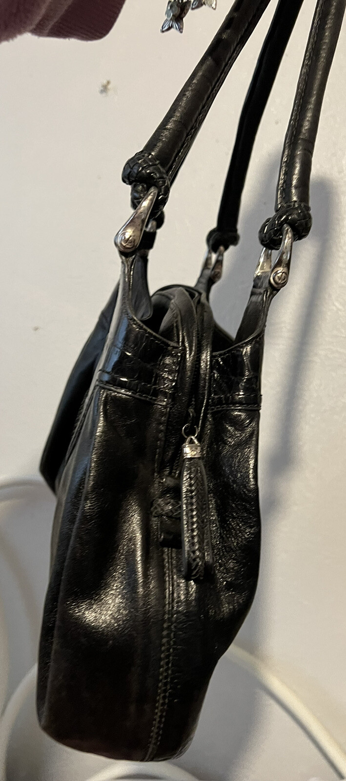 BRIGHTON Masterpiece Collection KATARINA 3D Ornate Organizer Satchel ...