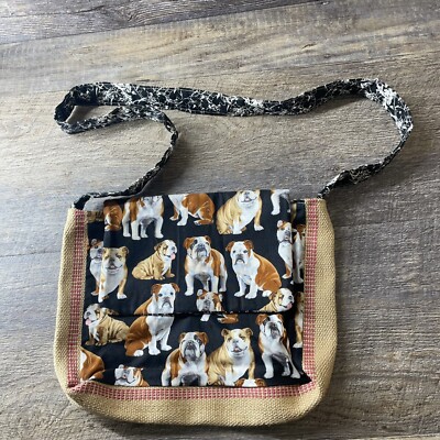 Bulldog Purse / Satchel Handmade | eBay