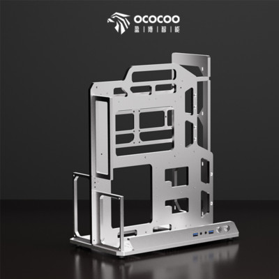 OCOCOO PC Case ATX M-ATX ITX Gaming PC Case Open Frame Customized DIY ...