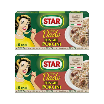 Star Dadi "Il Mio Dado" Funghi Porcini Mushroom Italian Stock 2 x 10 ...