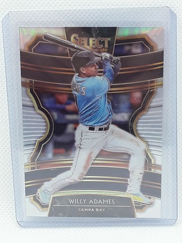 Willy Adames 2020 Select Baseball - Concourse HOLO SILVER - Tampa Bay ...
