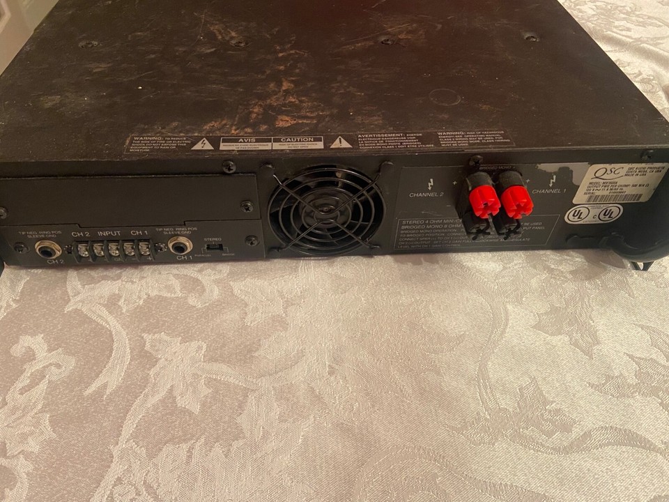 MX 1500a high power professional power amplifier | eBay