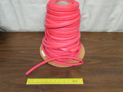 High Voltage Insulation Tubing 3/4 Inch Thick Red Silicon Silicone Per ...