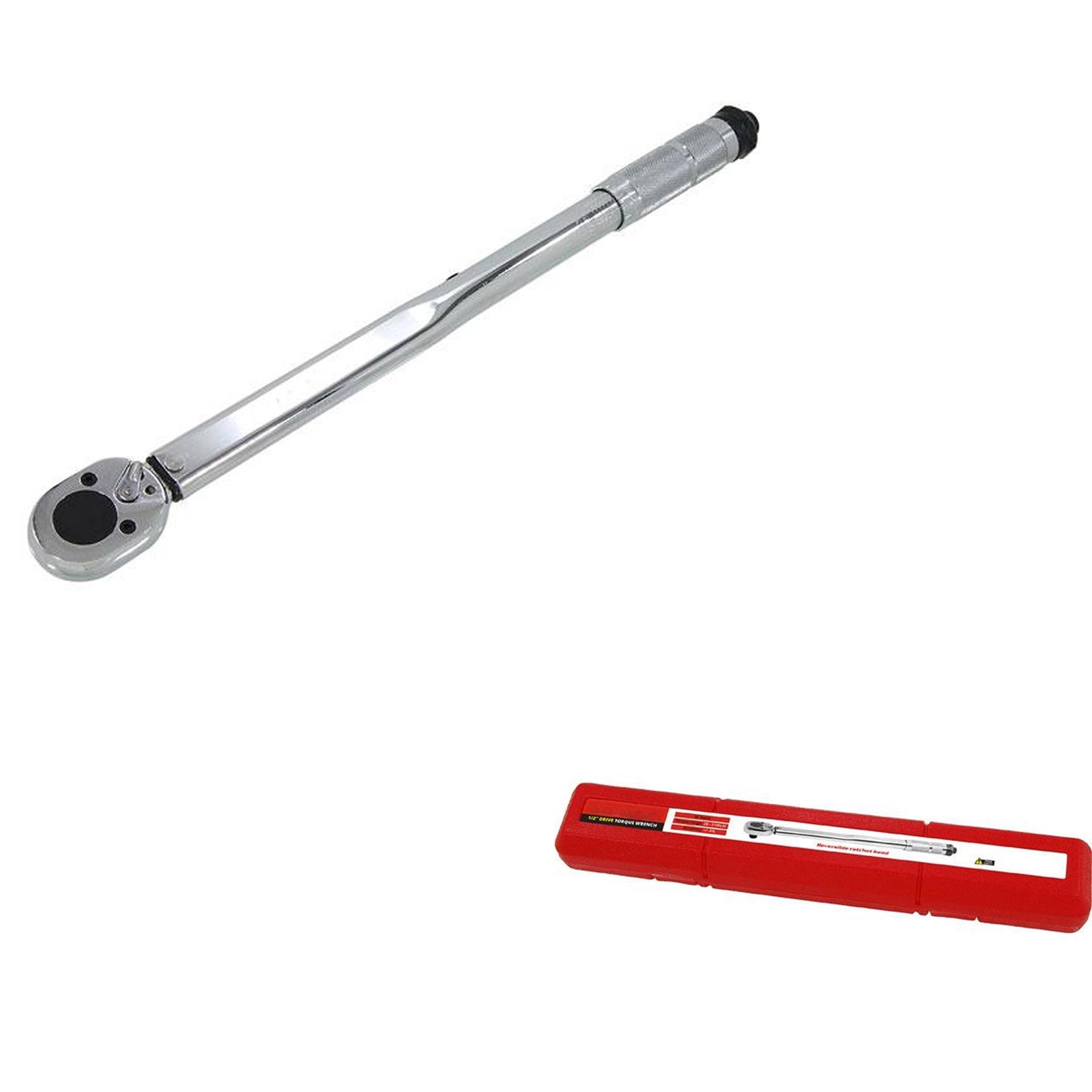 Torque Wrench 28-210NM 1/2" Square Drive Reversible Ratchet Spanner ...