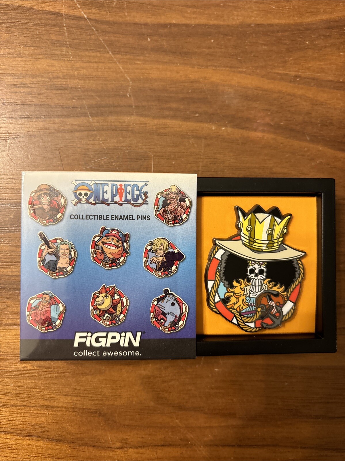 Figpin Brook Uncommon Mystery Mini Enamel Pin #Y276 - One Piece Anime 1 ...