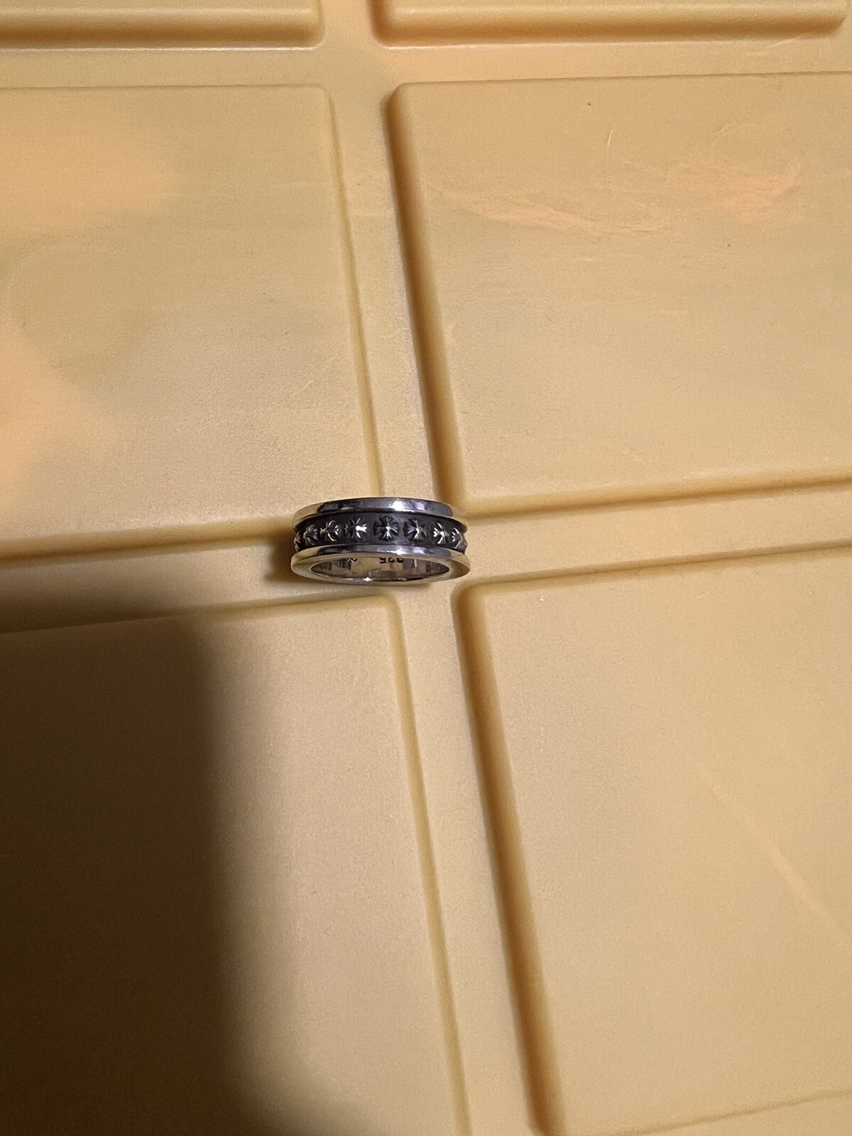 Chrome Hearts Tiny Plus Ring - Gem