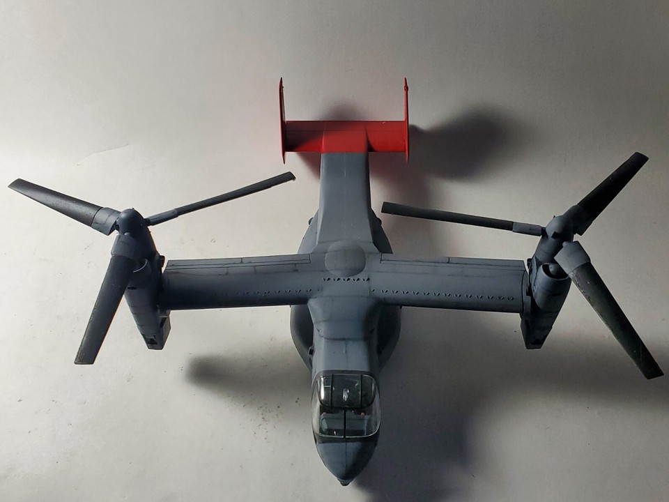 Revell Bell-Boeing Osprey MV-22 V-22 Helicopter 1:72 Built Plastic ...