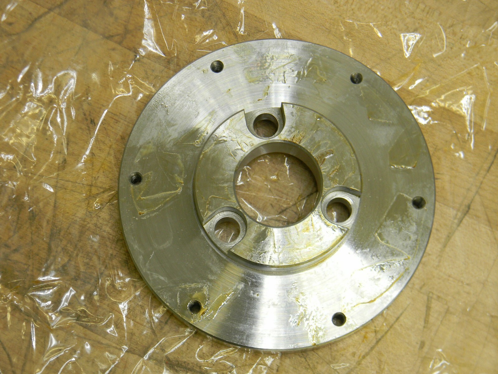 Gibraltar Adapter Back Plate for 6" Self Centering Lathe Chucks A1/A2-5 ...