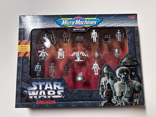 Star Wars Micro Machines Space Droids Set of 16 Figures Galoob Vintage ...