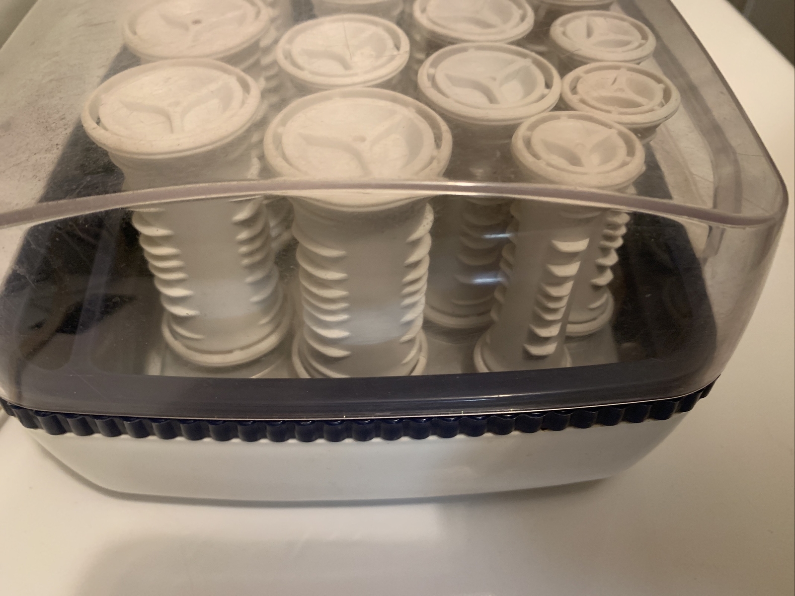 Sunbeam SBPC70 Suresetter 20 Hot Rollers Curlers Hair Setter Blue for ...