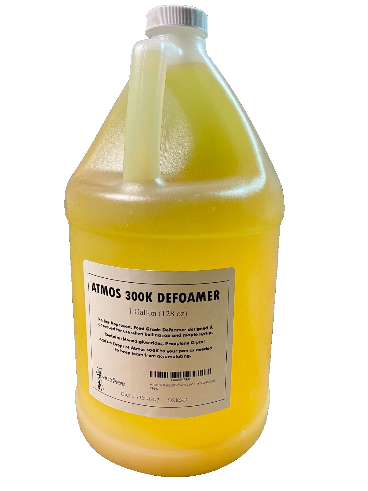 Liquid Defoamer 128 oz (1 Gallon), Atmos 300K, Food Grade, Kosher ...