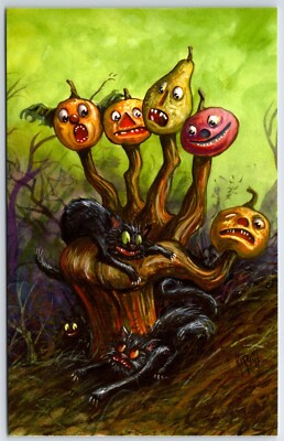 Halloween Matthew KIRSCHT The GHASTLY HAND Cat JOL LTD Shiverbones ...