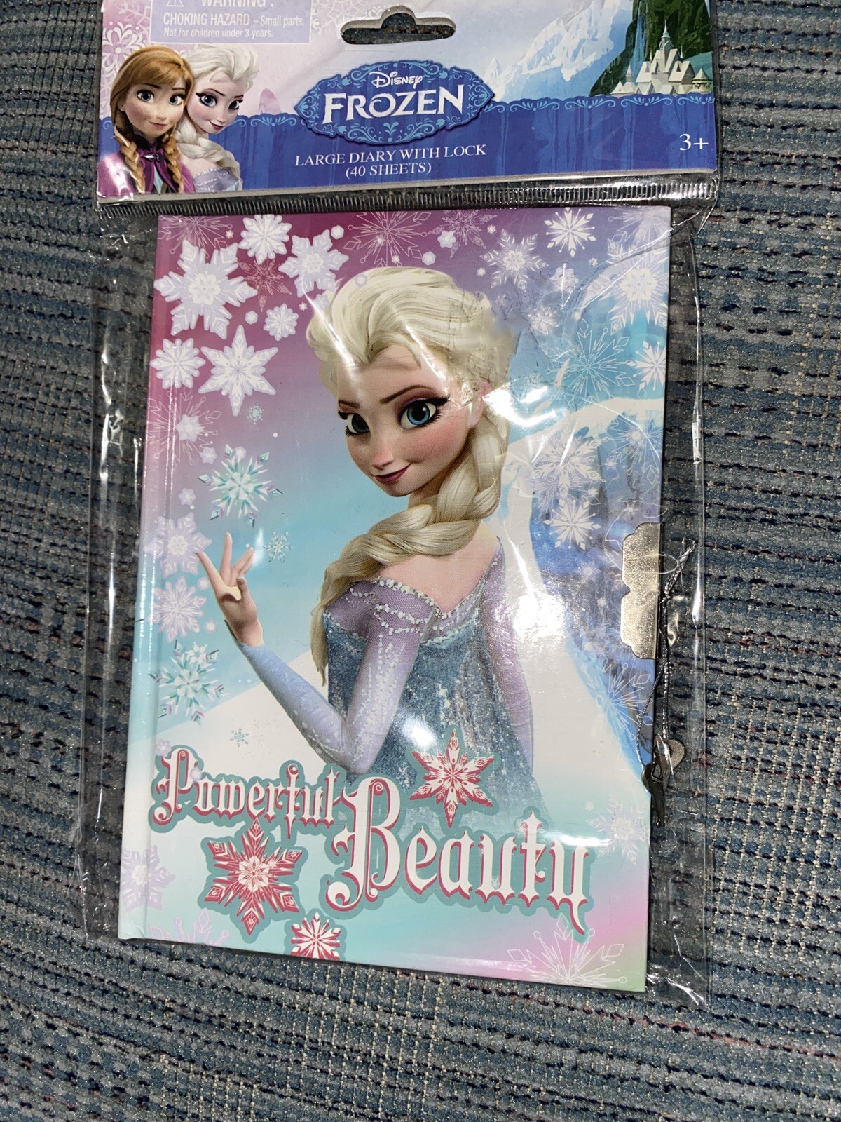 Disney Frozen Princess Elsa Personalized Diary/ Notebook w/Lock & Key ...