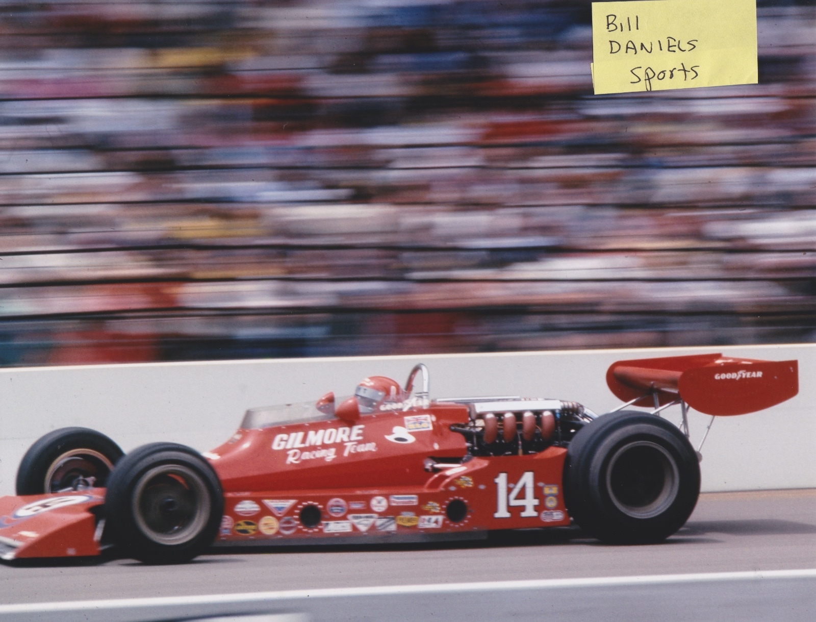 A J FOYT WINNING GILMORE COYOTE 1974 INDY 4 TIME WINNER TIME 500 8 X 10 ...